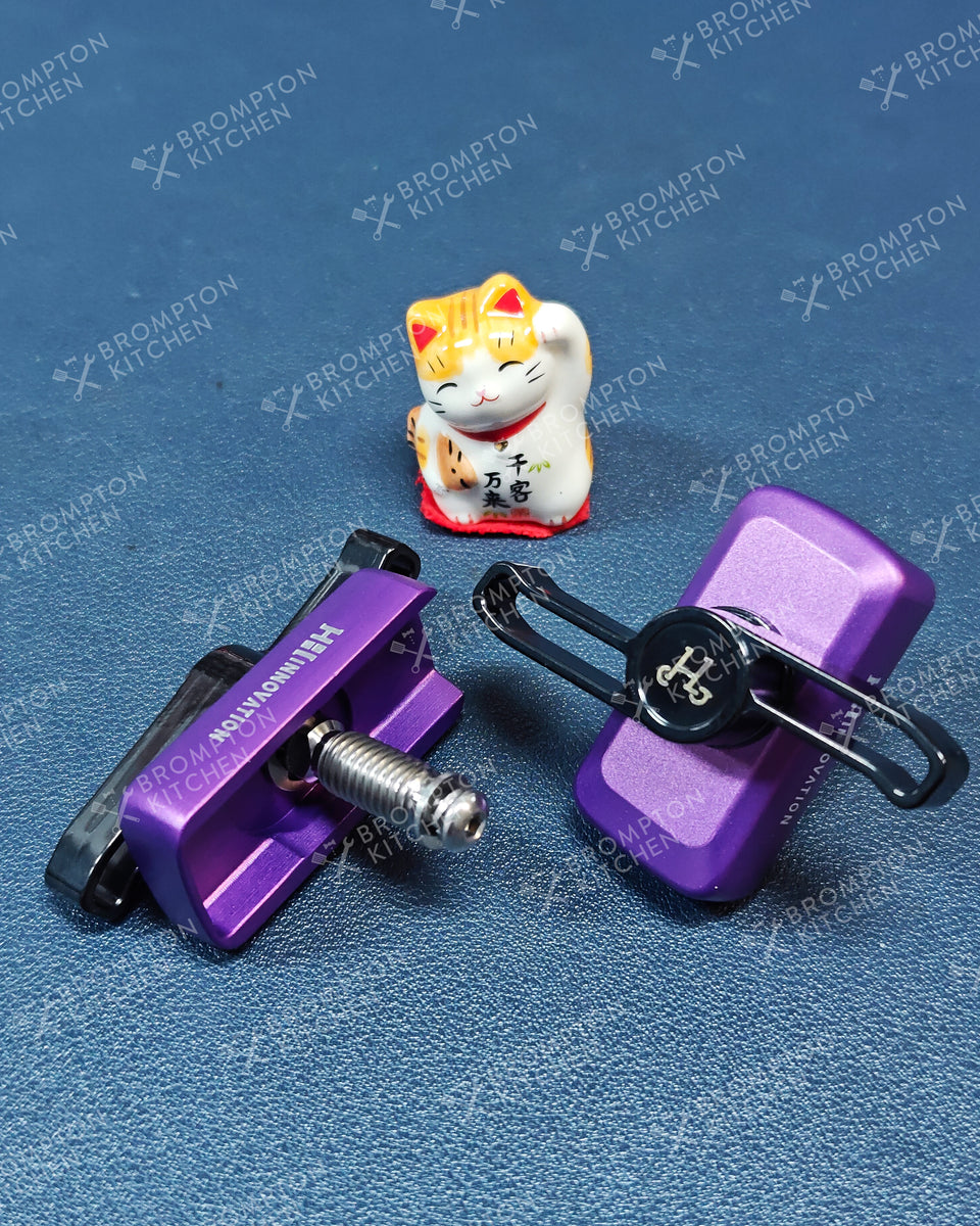 H&H Hinge Clamp Titanium for T line – Brompton Kitchen