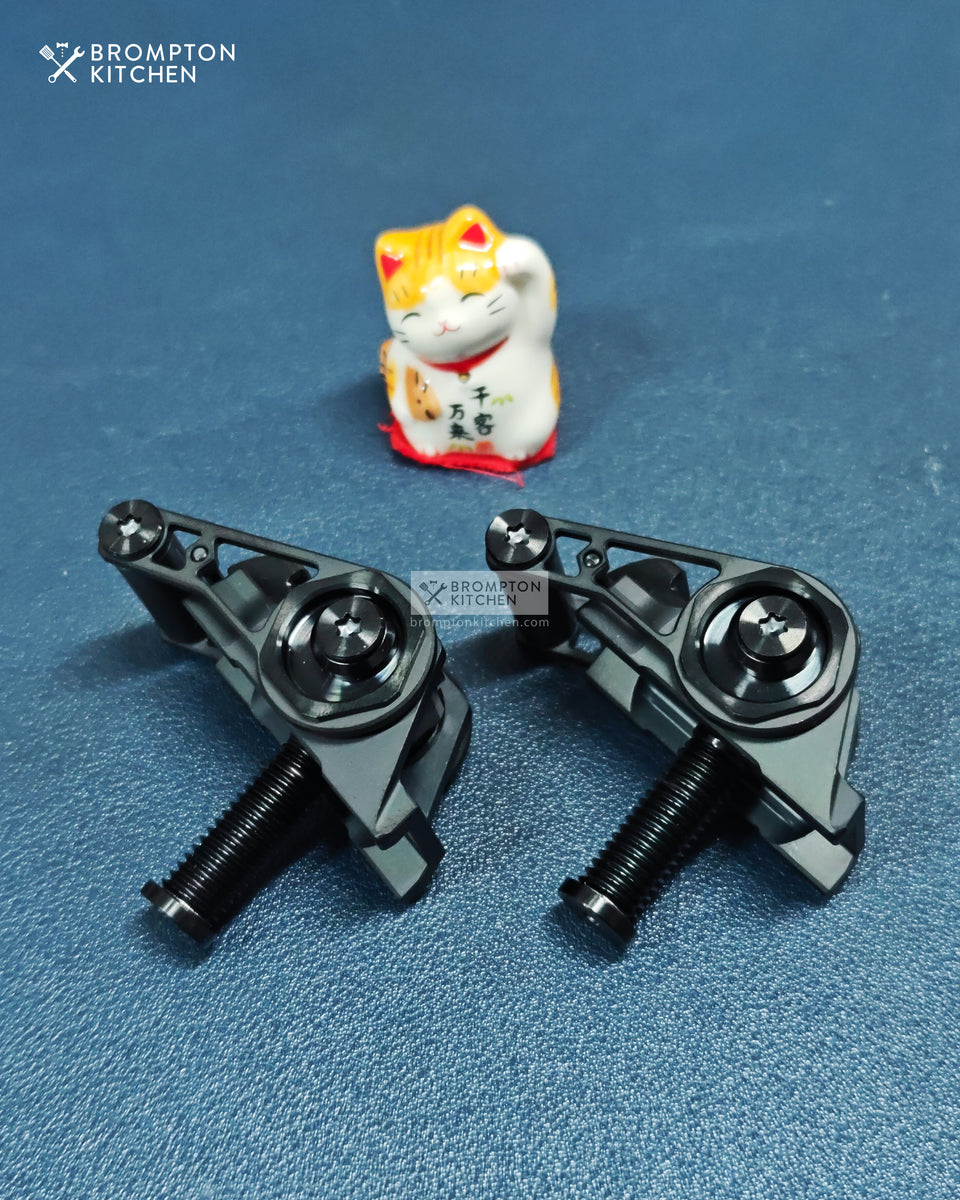 Thx4ride Titanium Quick Release Hinge Clamp V2 for T Line – Brompton ...