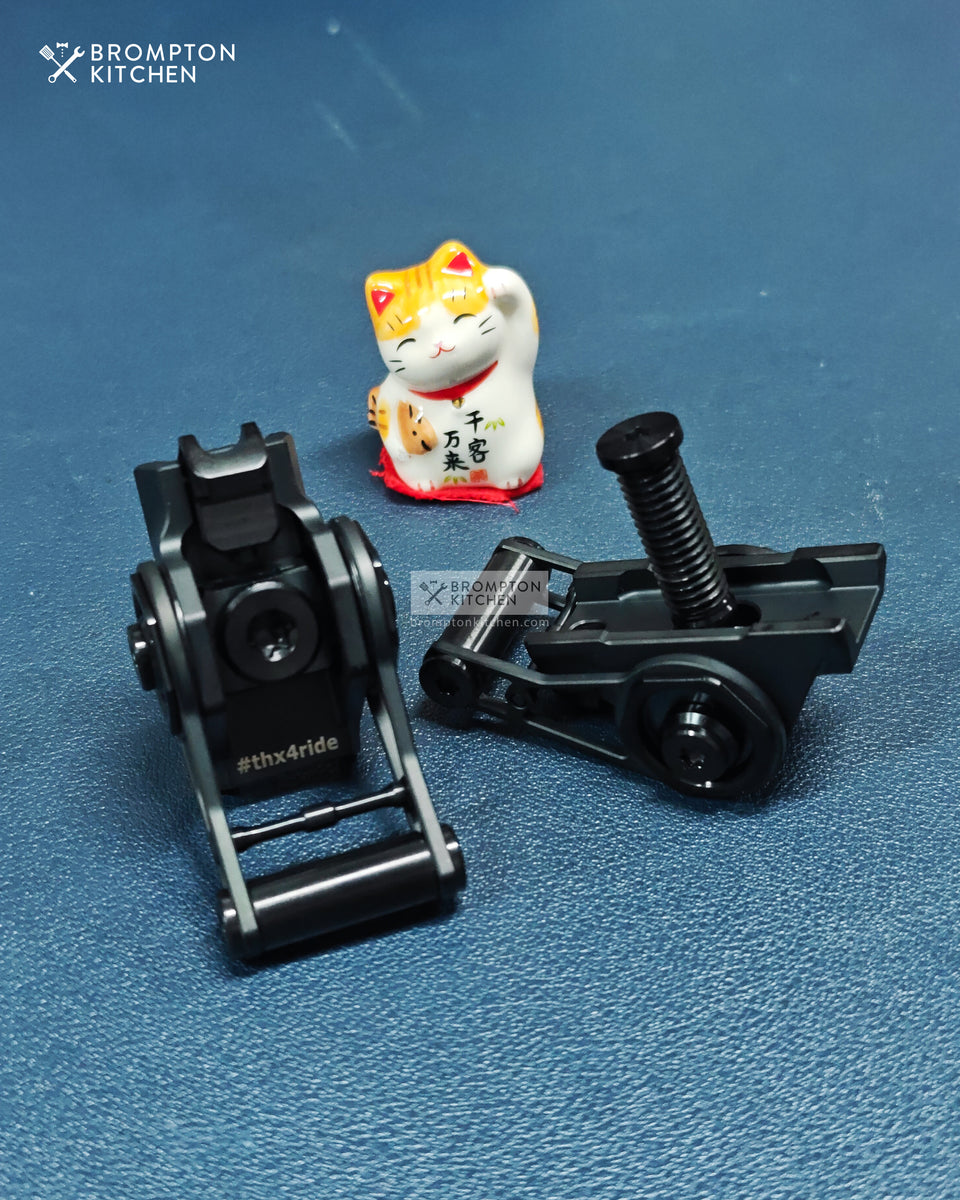 Thx4ride Titanium Quick Release Hinge Clamp V2 for T Line – Brompton ...